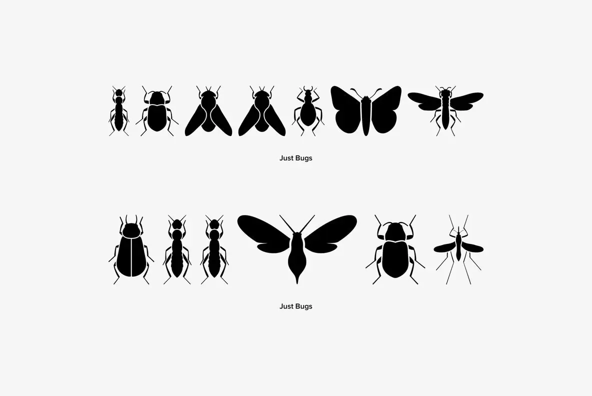 Just Bugs Font - FontPath