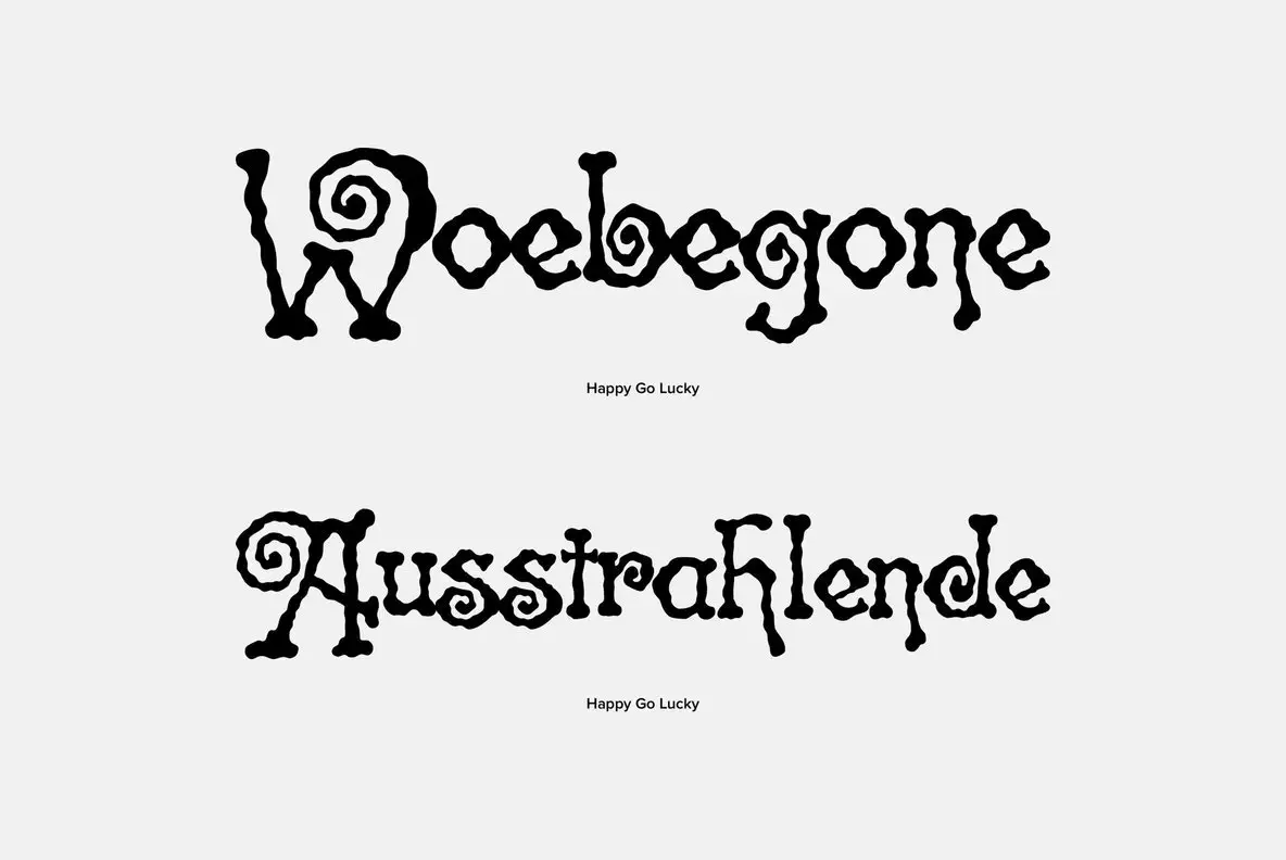 Happy-Go-Lucky Font - YouWorkForThem