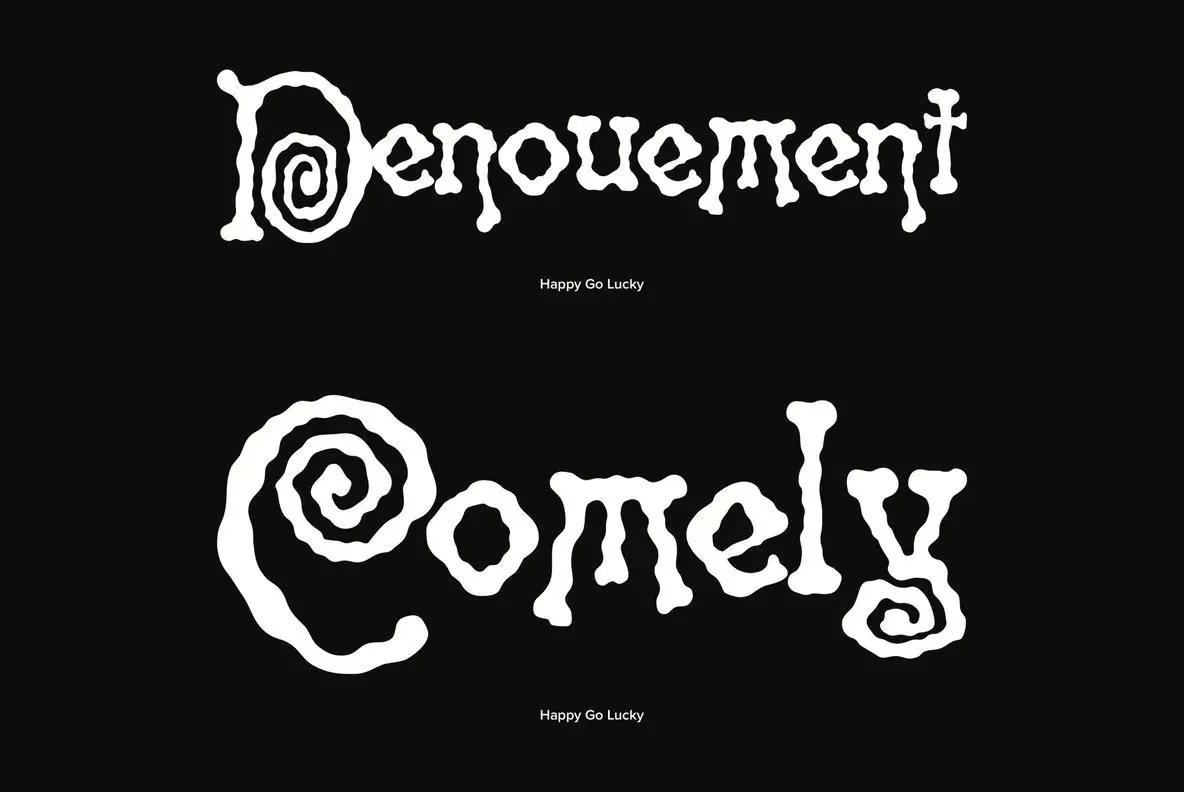 Happy-Go-Lucky Font - YouWorkForThem