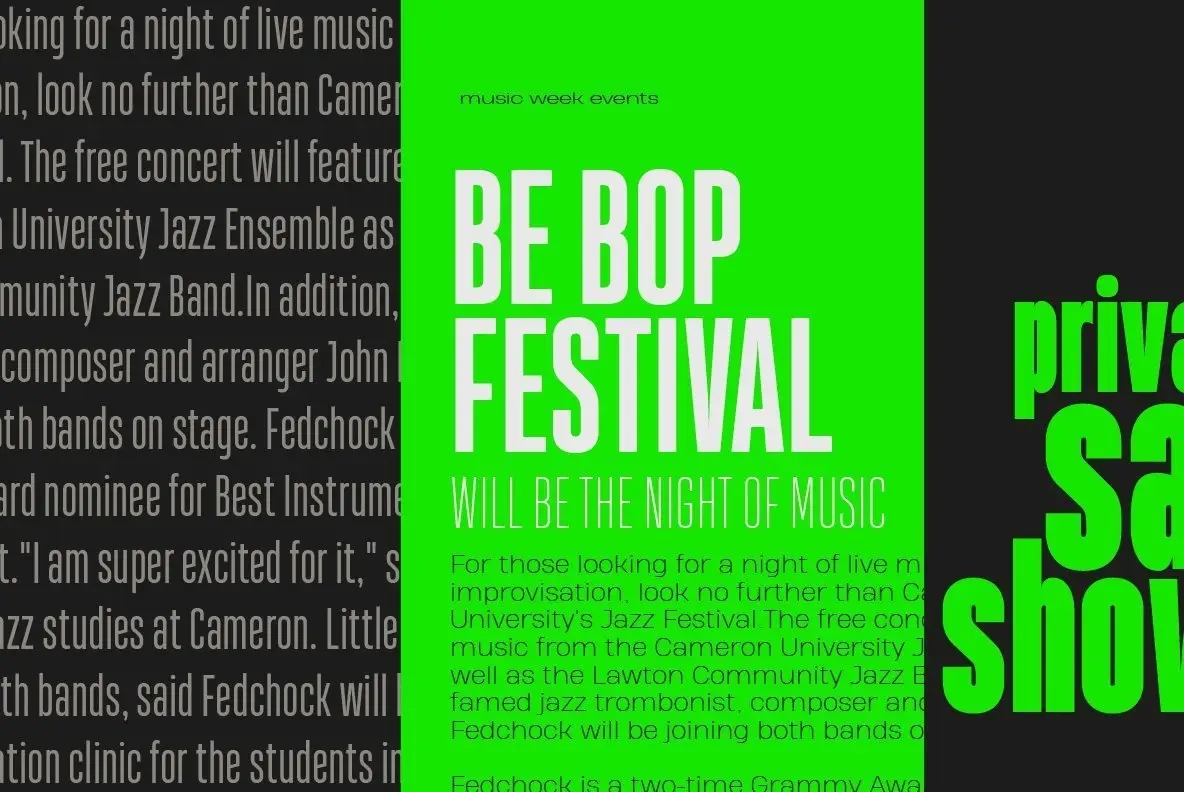 Heading Pro Ultra Compressed Font - FontPath