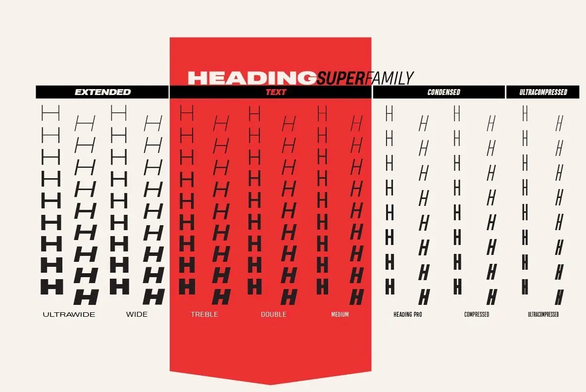 Heading Pro Text Font - YouWorkForThem