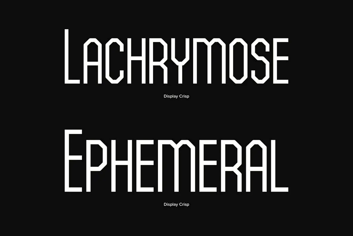 Display Crisp Font - YouWorkForThem