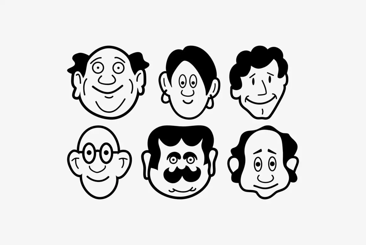 Smiling Faces Font - FontPath