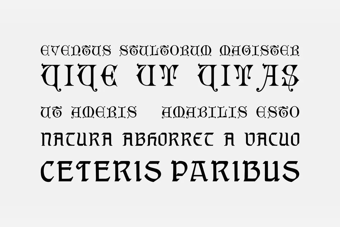 Gothic Initials Font - YouWorkForThem