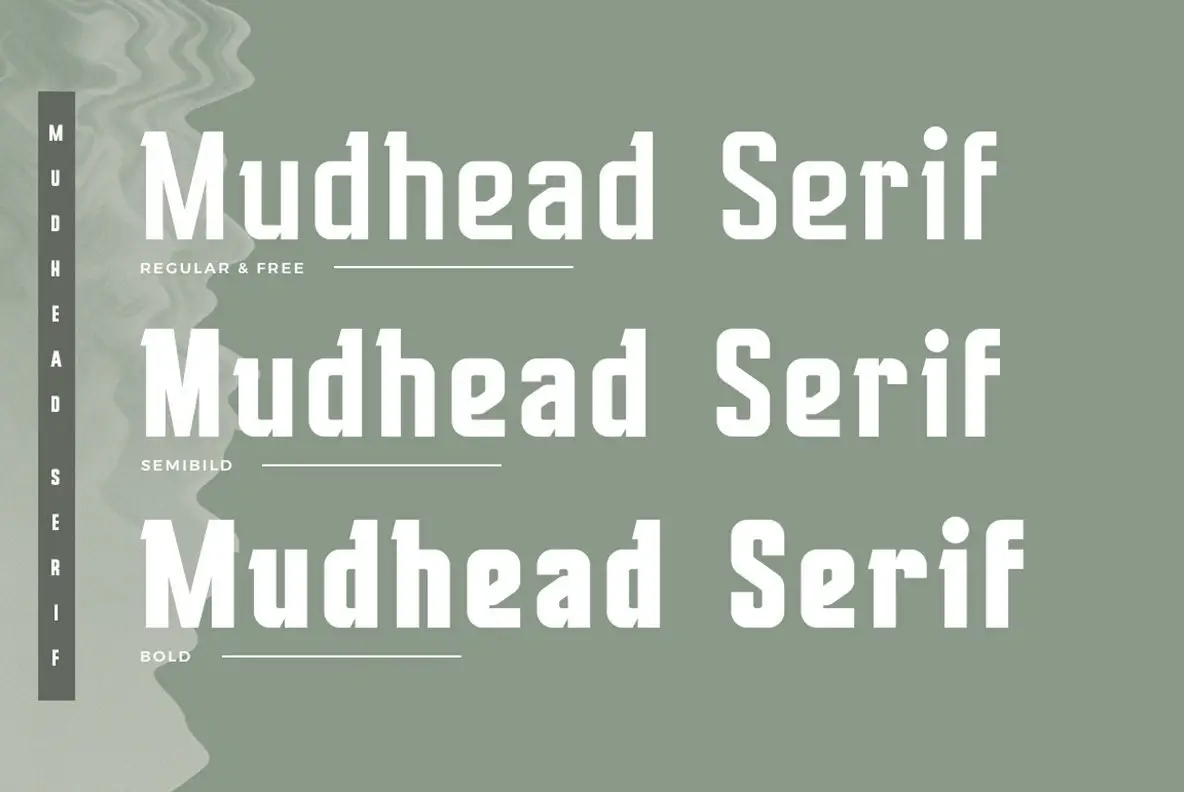Mudhead Serif Font - FontPath