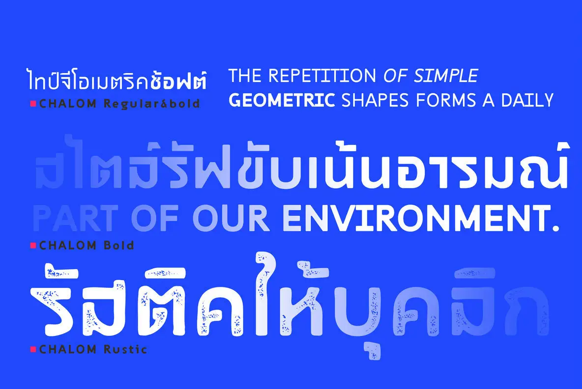 CHALOM Font - YouWorkForThem