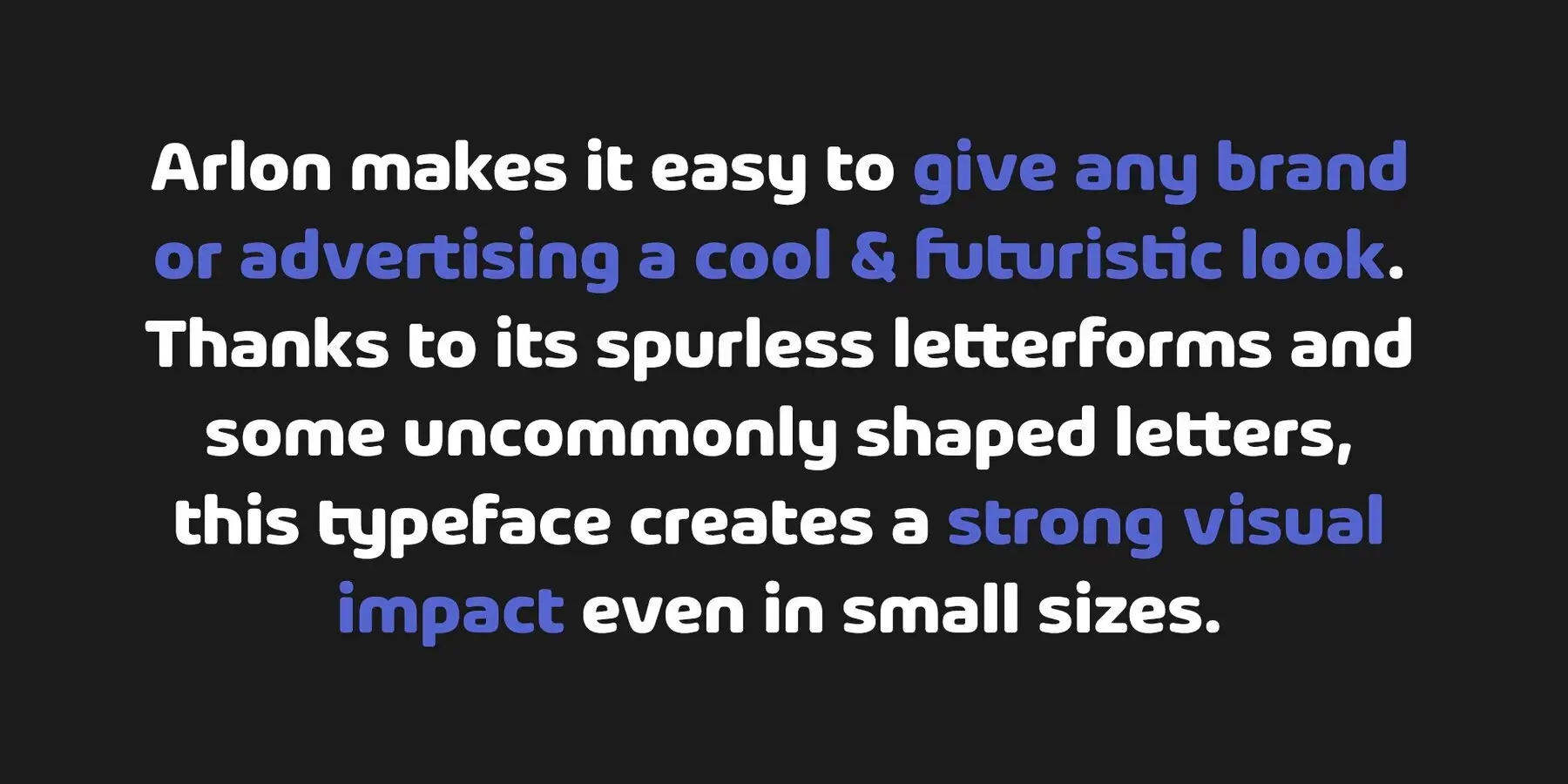 Arlon Font - YouWorkForThem