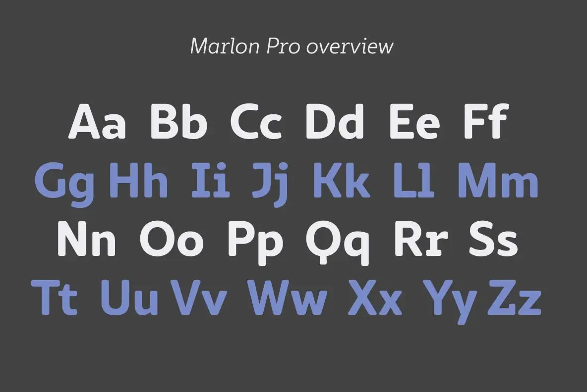Marlon Pro Font - FontPath