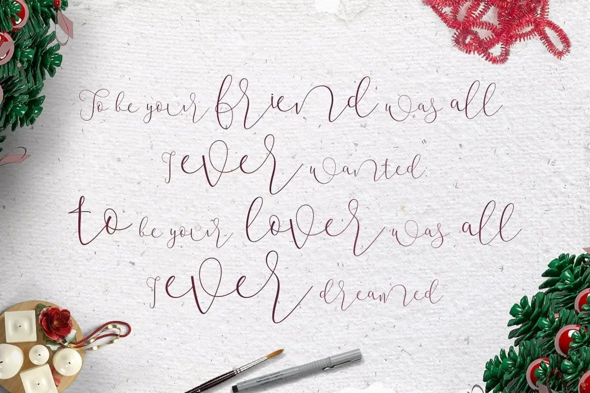 Mallow Script Font - FontPath