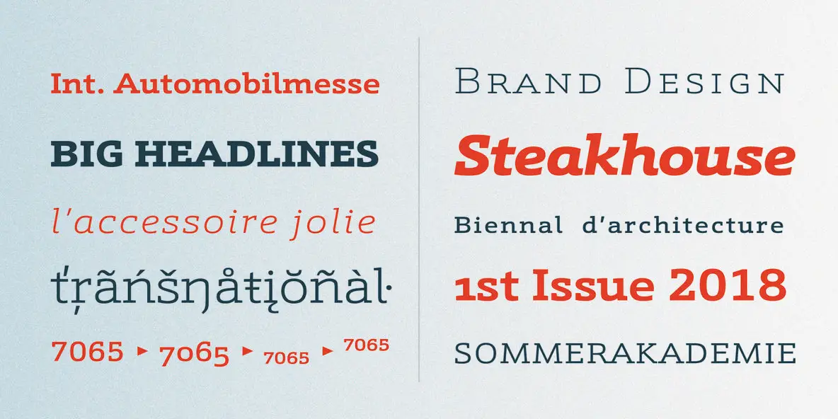 Schnebel Slab Font - FontPath