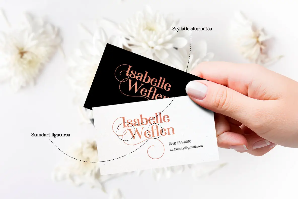 Afterglow Font - YouWorkForThem