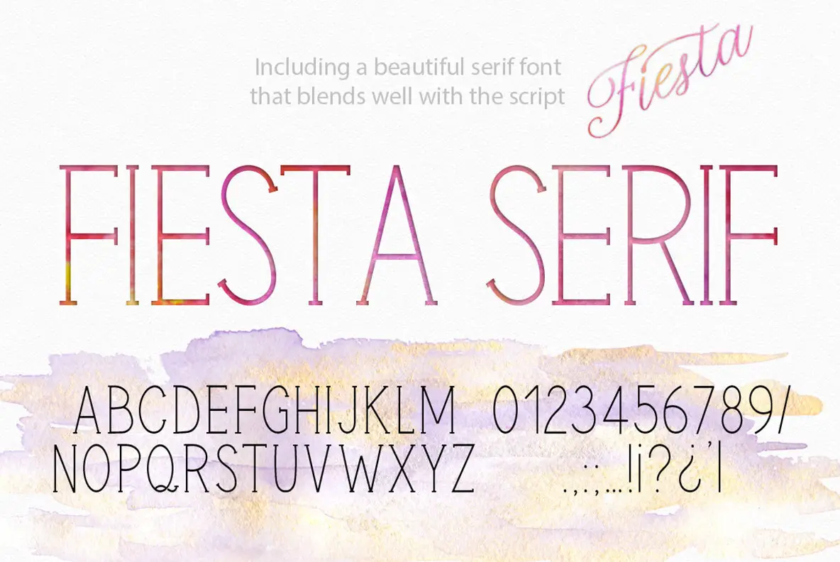 Fiesta Font - YouWorkForThem