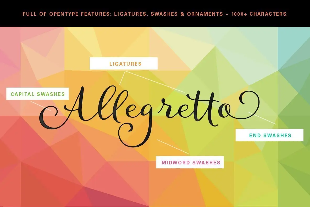 Allegretto Font - YouWorkForThem