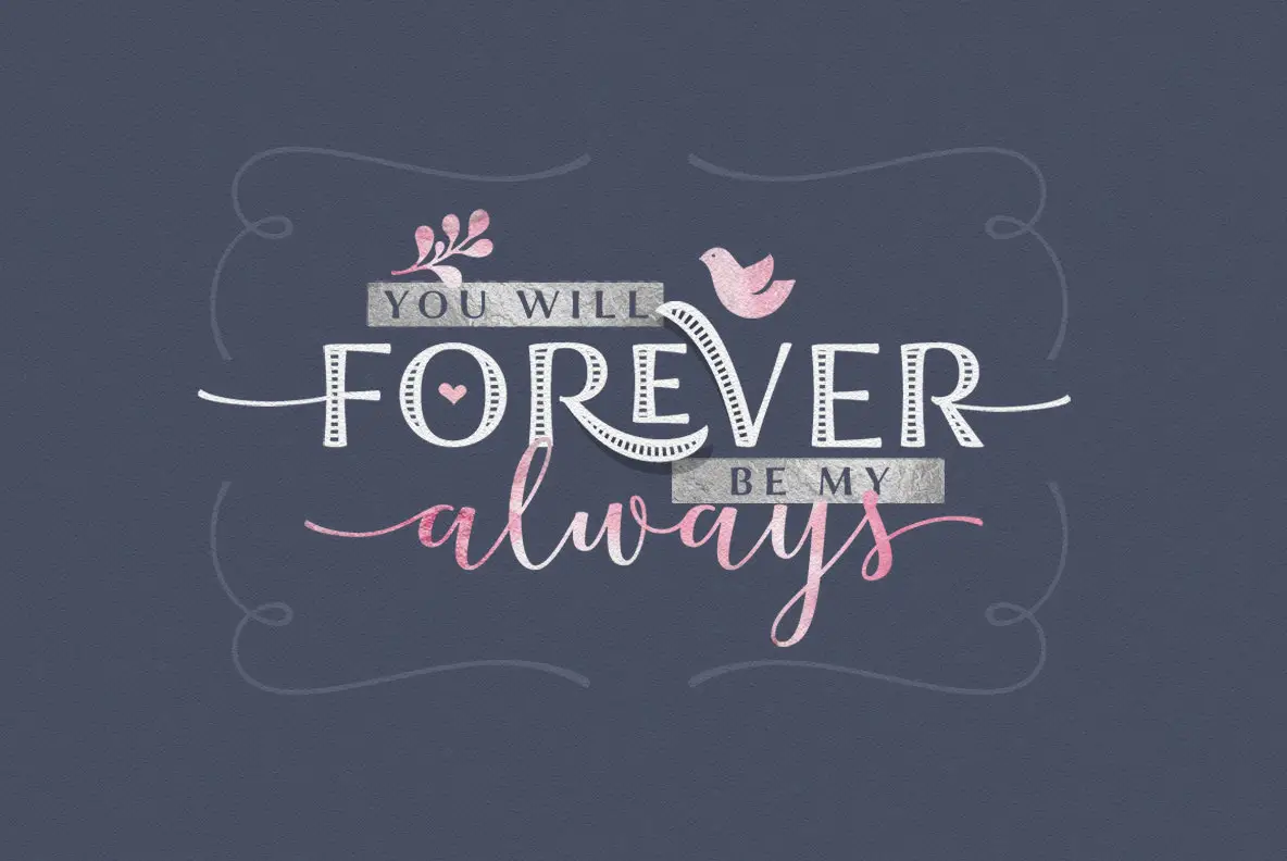 Lovingly Friends Font - FontPath