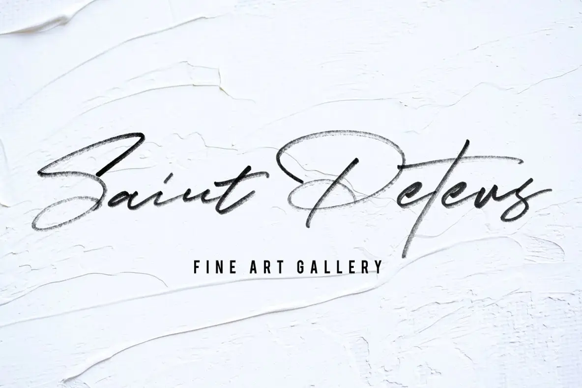 JV Signature SVG Font - YouWorkForThem