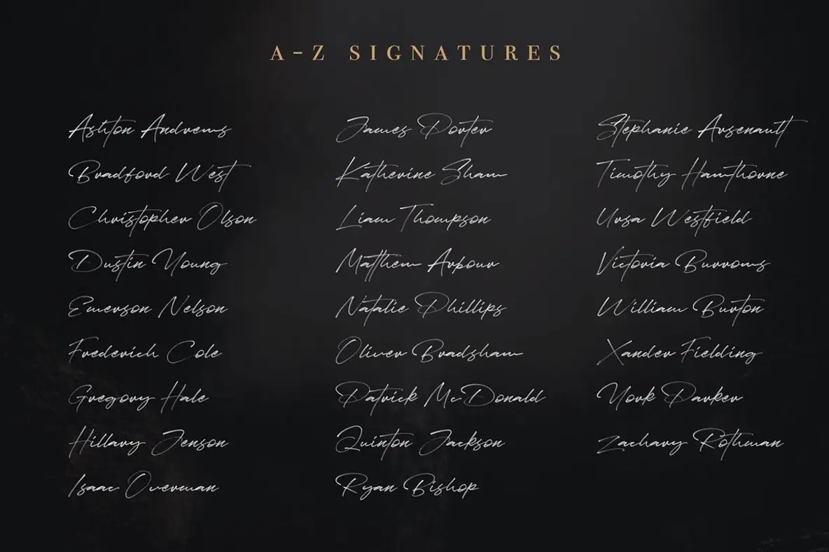 JV Signature SVG Font - YouWorkForThem