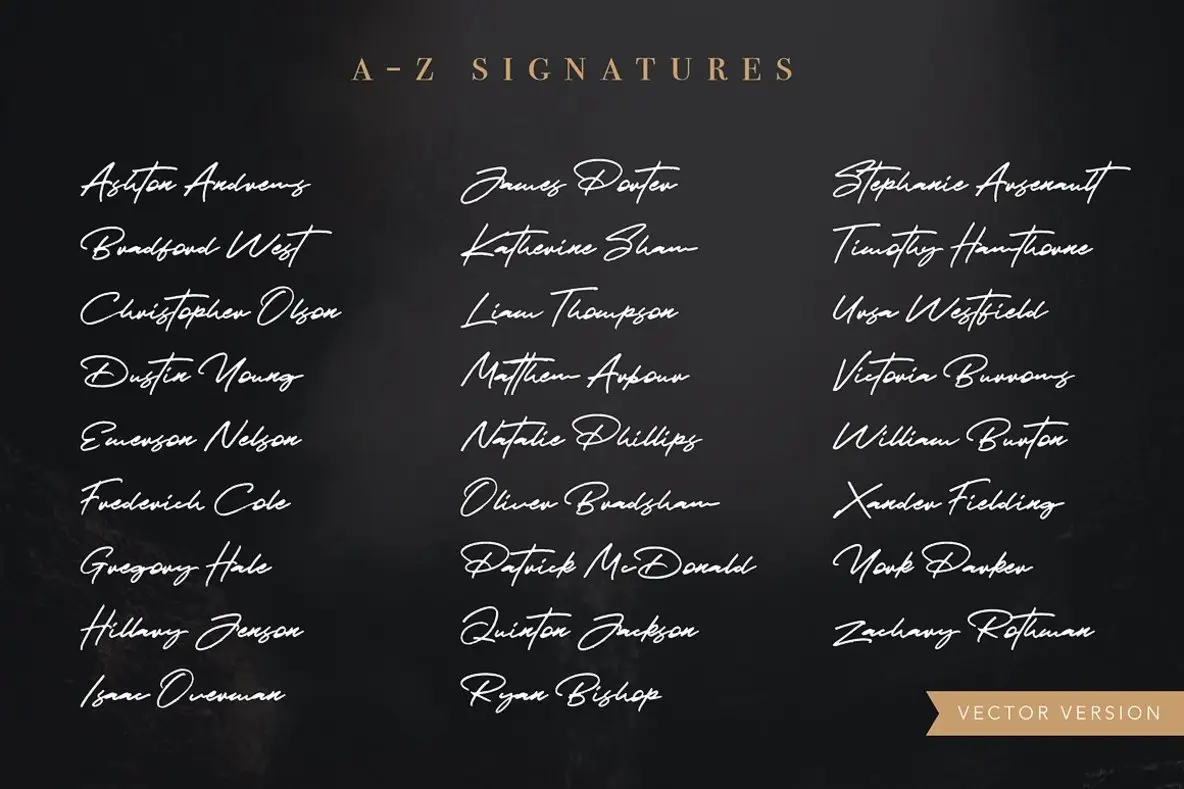 JV Signature SVG Font - YouWorkForThem