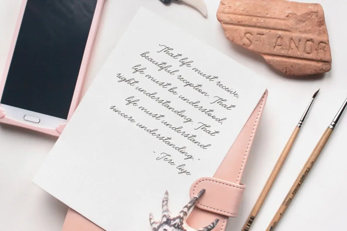 Eisha Script Font - YouWorkForThem