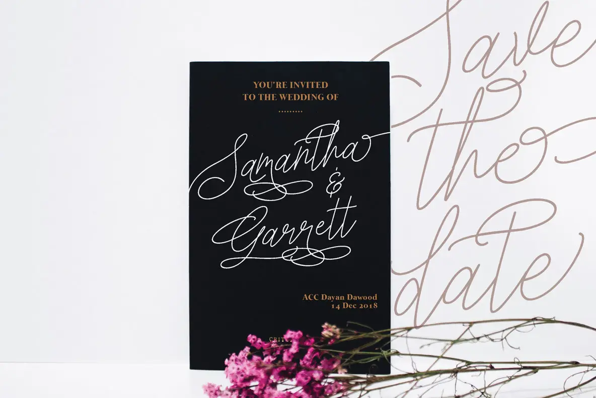 Claire Script Font - YouWorkForThem