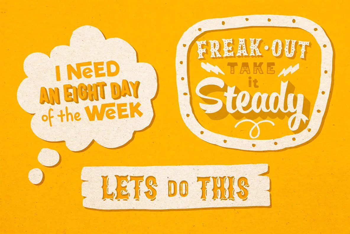 BIMBO - Hand Lettering Collection Font - FontPath