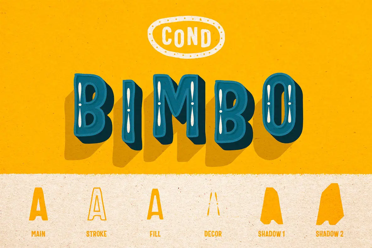 BIMBO - Hand Lettering Collection Font - FontPath