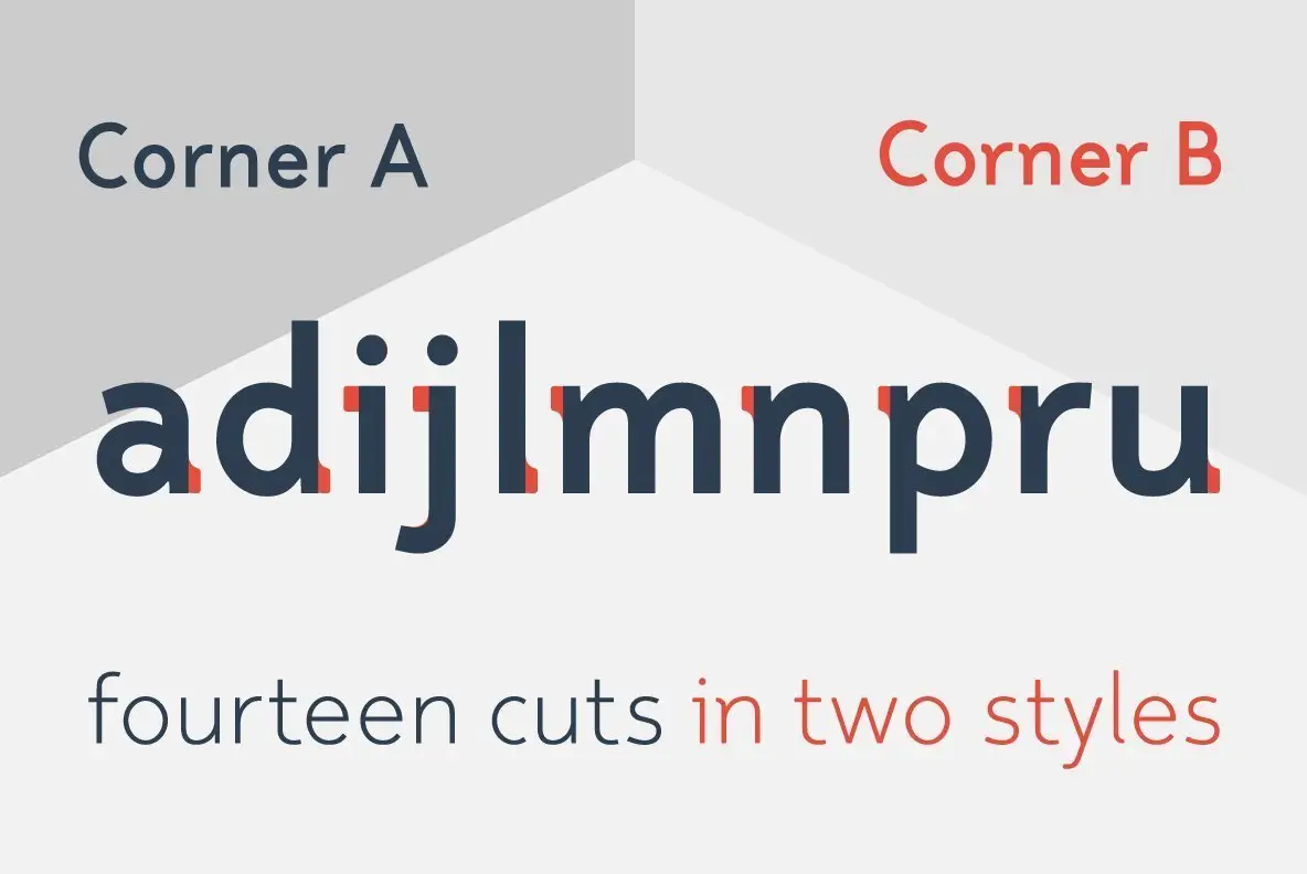 Corner Font - FontPath