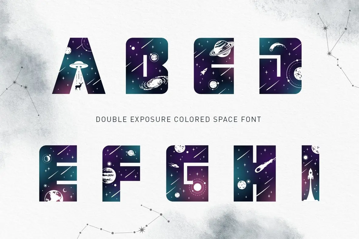 Lost In Space - SVG Font - YouWorkForThem
