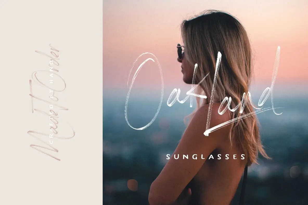 Rustic Gold SVG Script Font Font - FontPath