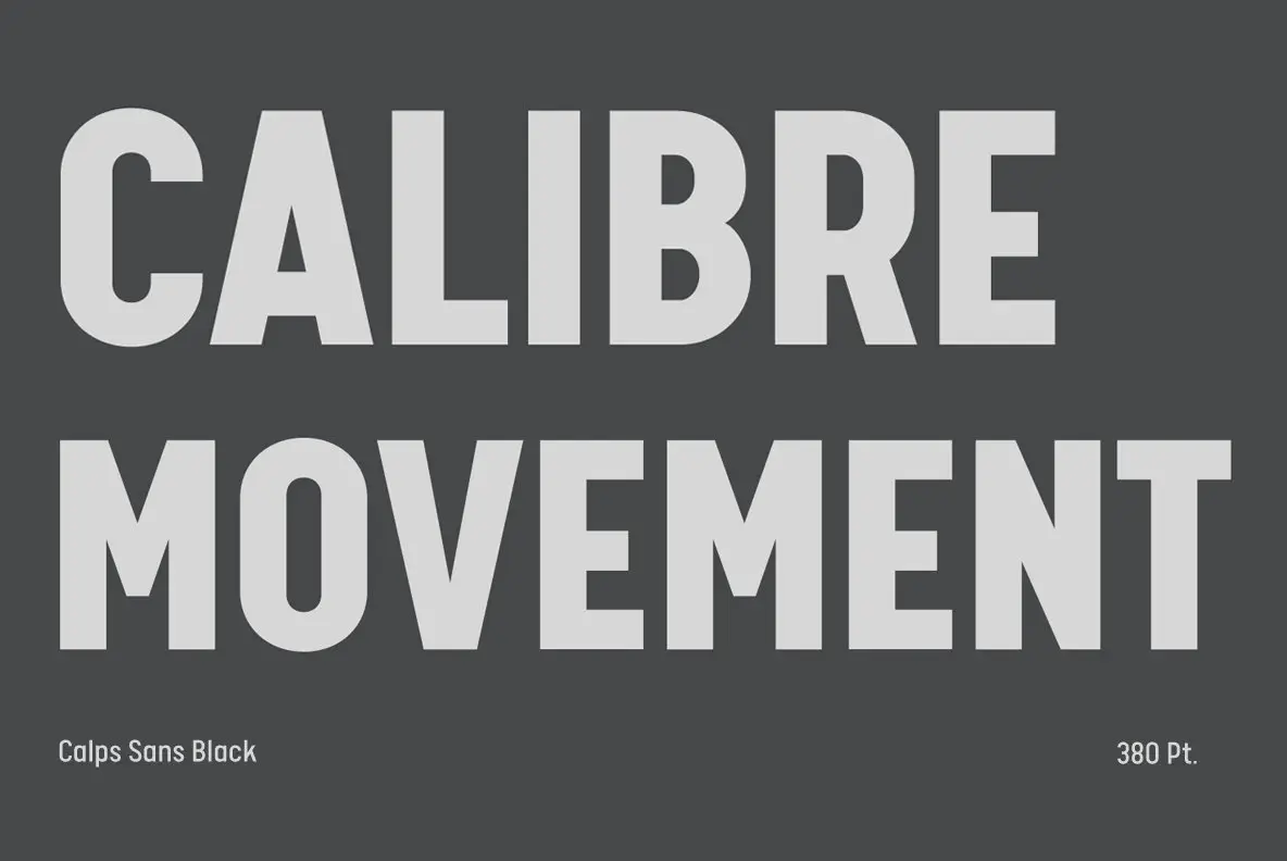 Calps Sans Font - FontPath