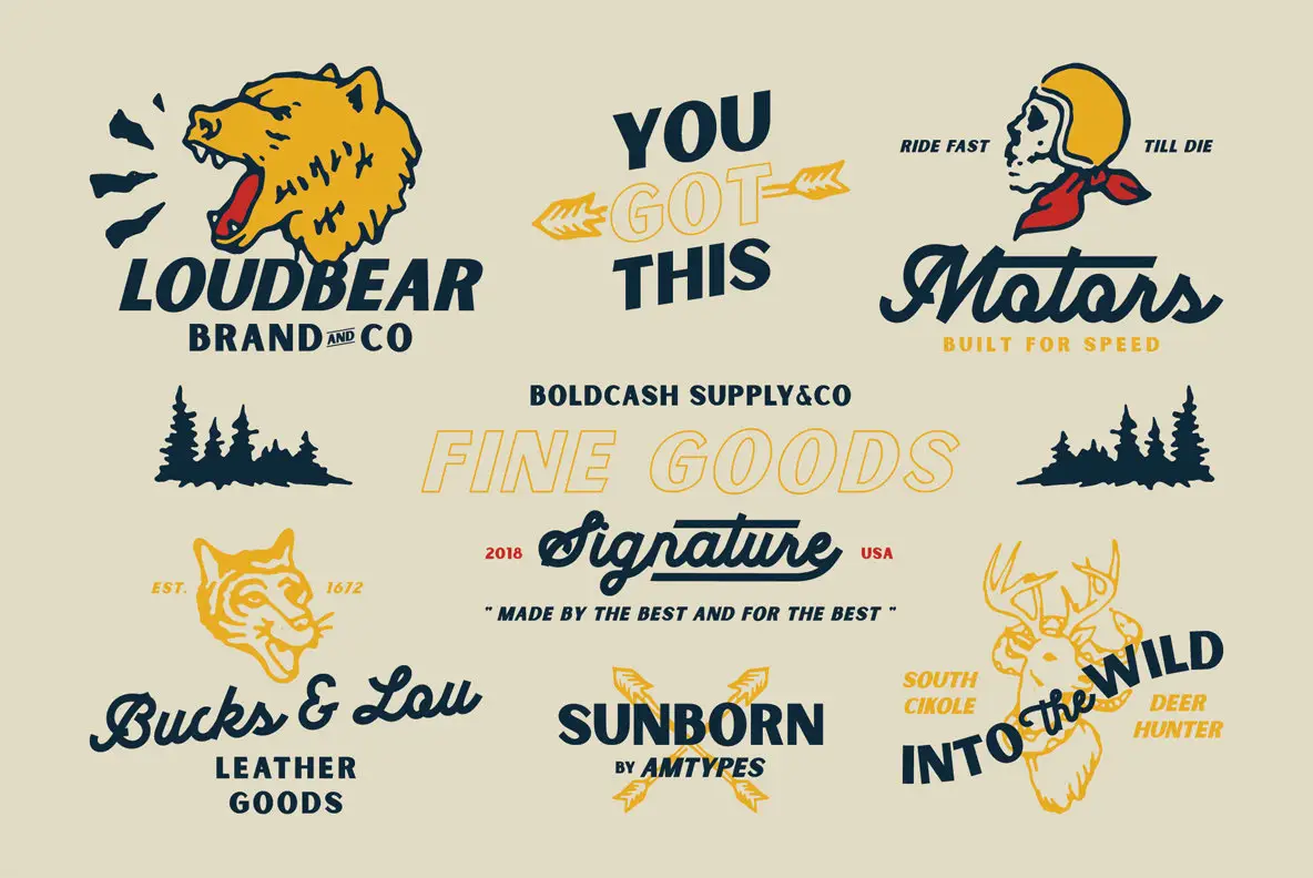 Sunborn Font - FontPath