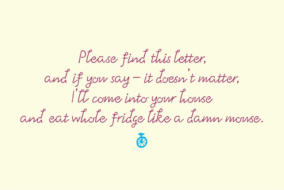 Penfriend Font - YouWorkForThem