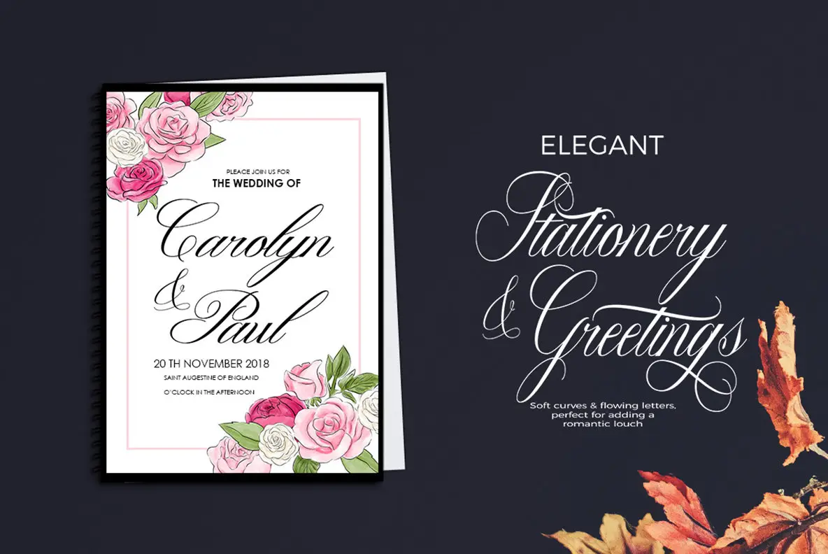 Gallisia Script Font - YouWorkForThem