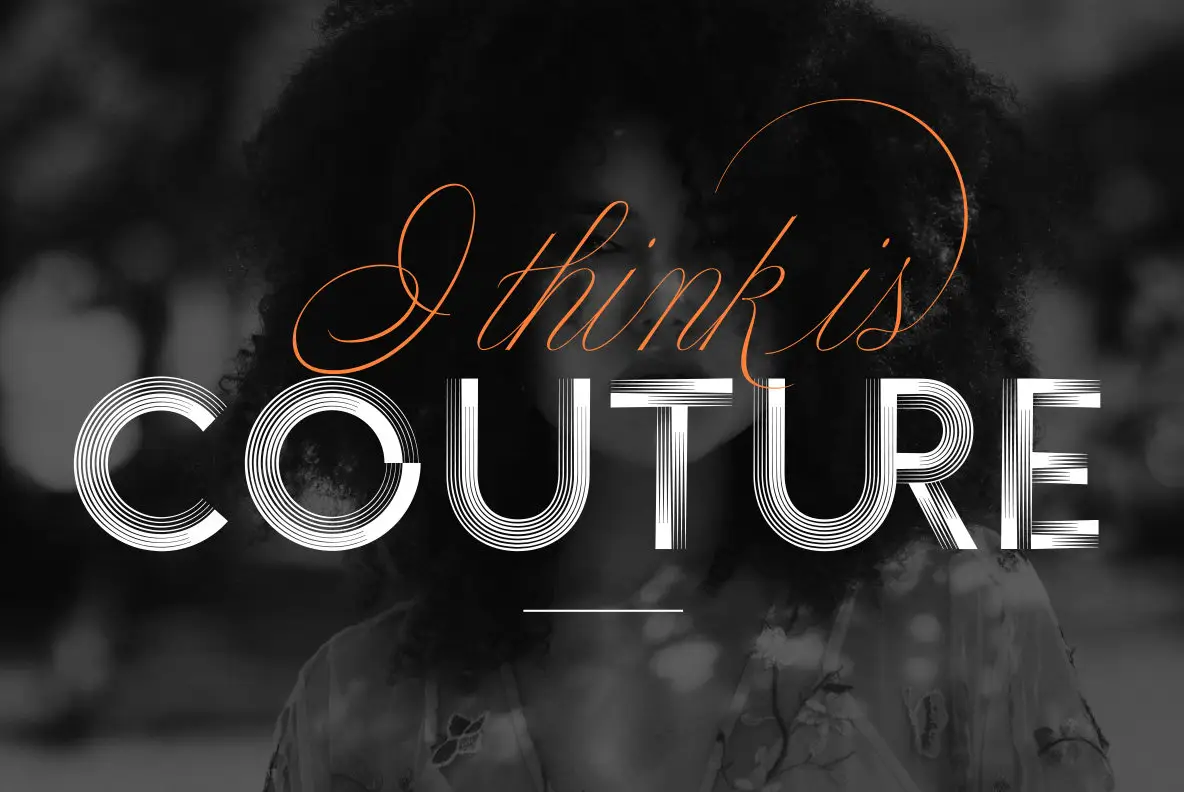 Voguing Font - YouWorkForThem