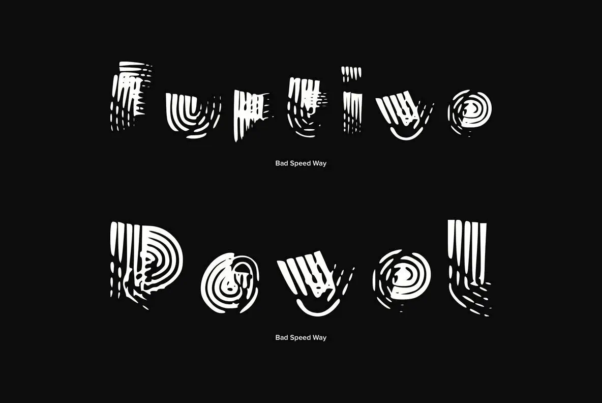 Bad Speed Way Font - FontPath