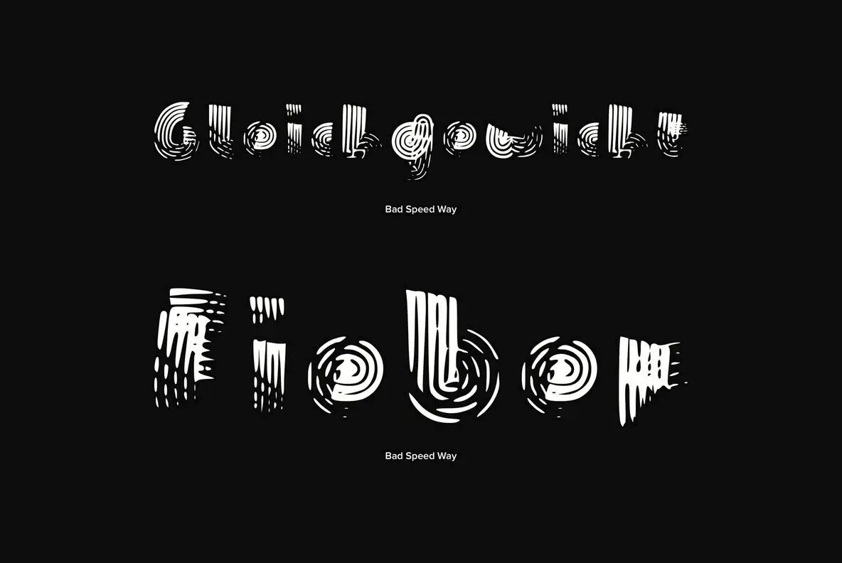 Bad Speed Way Font - FontPath