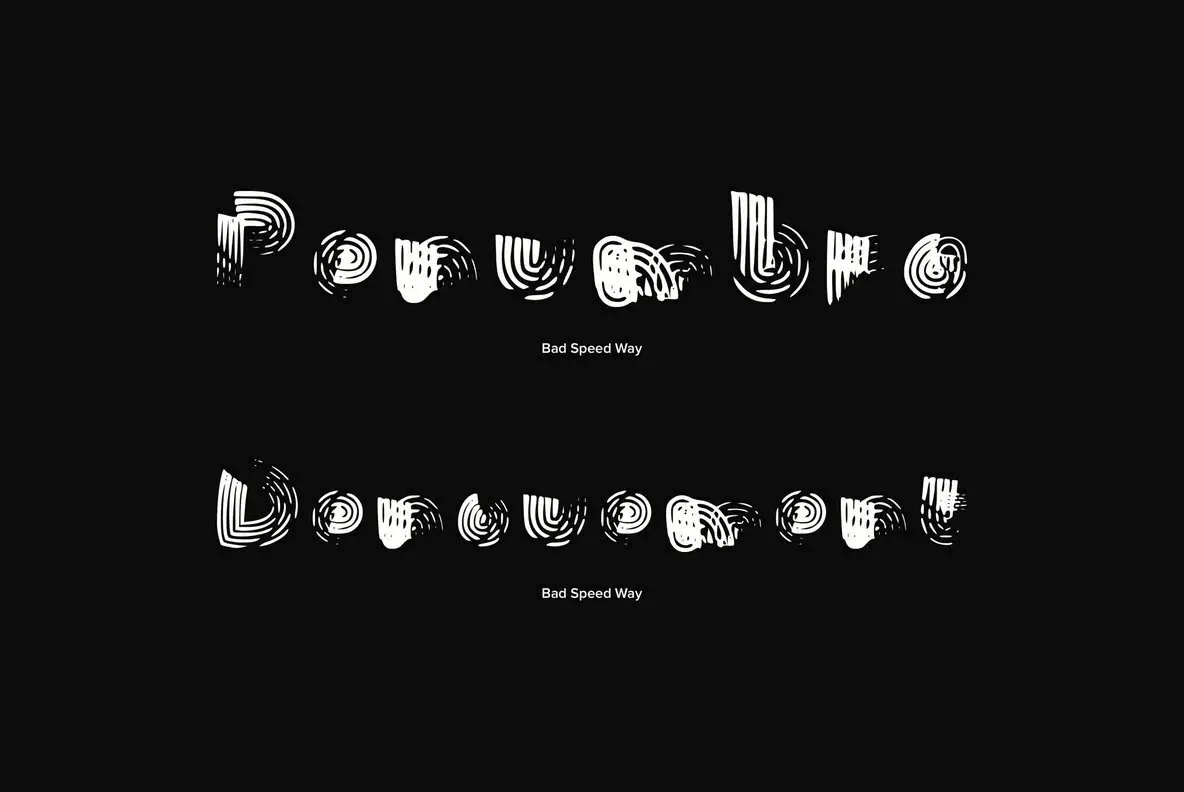 Bad Speed Way Font - FontPath