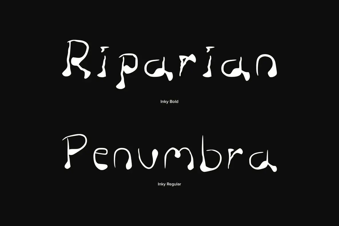 Inky Font - YouWorkForThem