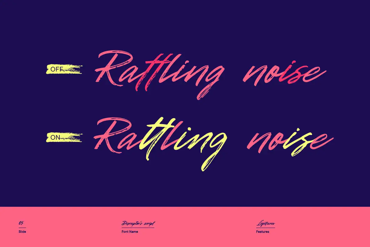 Disruptors Script Font - YouWorkForThem