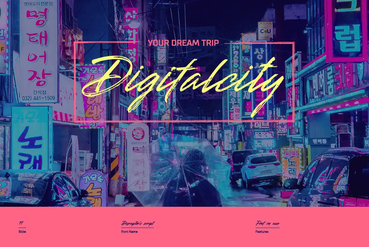 Disruptors Script Font - YouWorkForThem