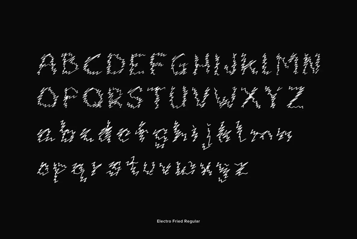 Electro Fried Font - FontPath
