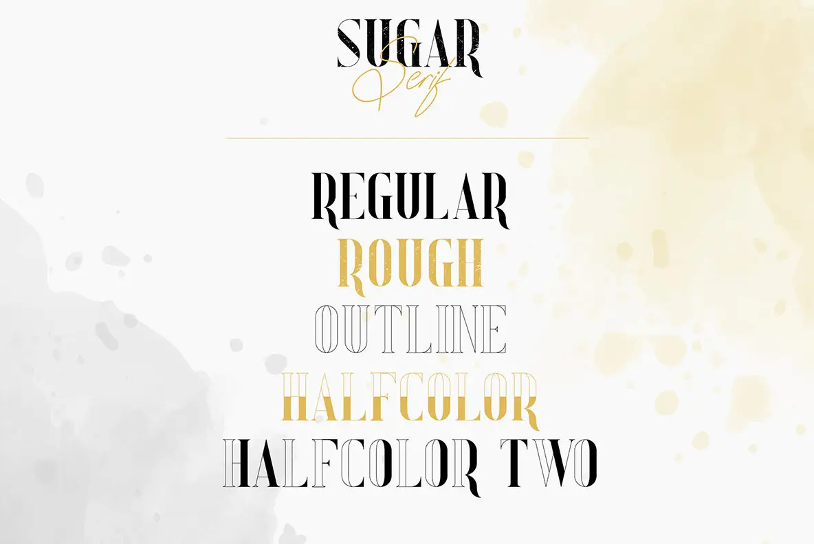 Sugar Spice Font Duo and Extras Font - FontPath