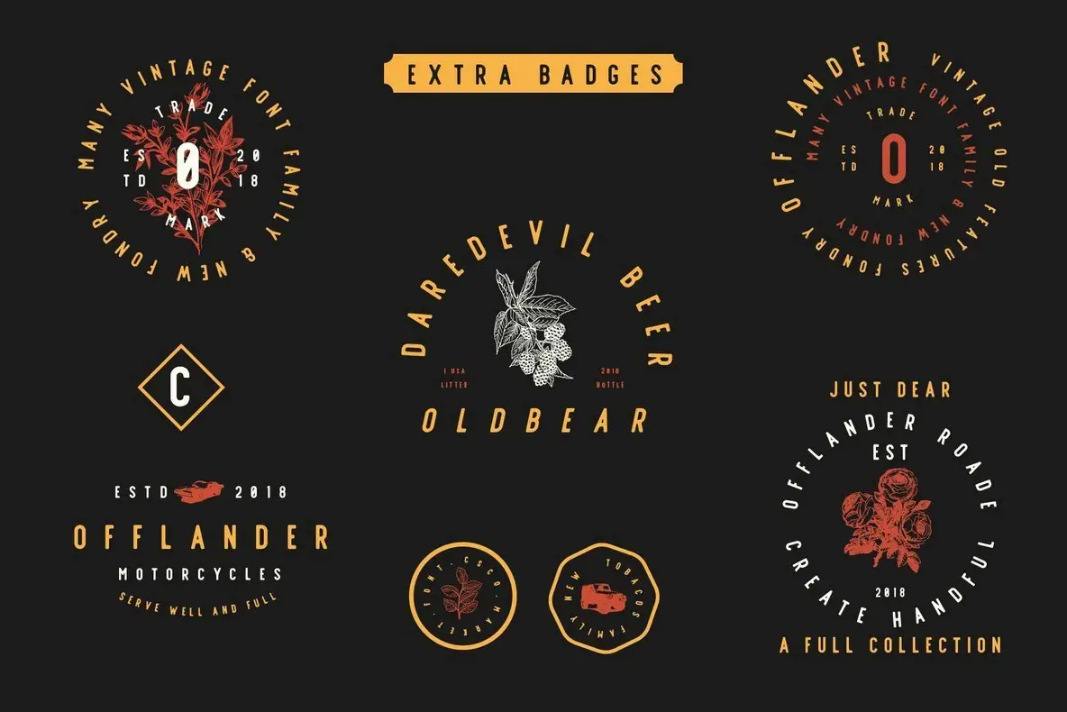 Offlander Font - YouWorkForThem