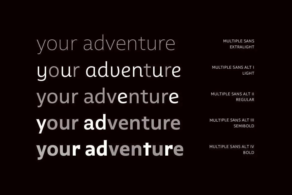 Multiple Font - YouWorkForThem