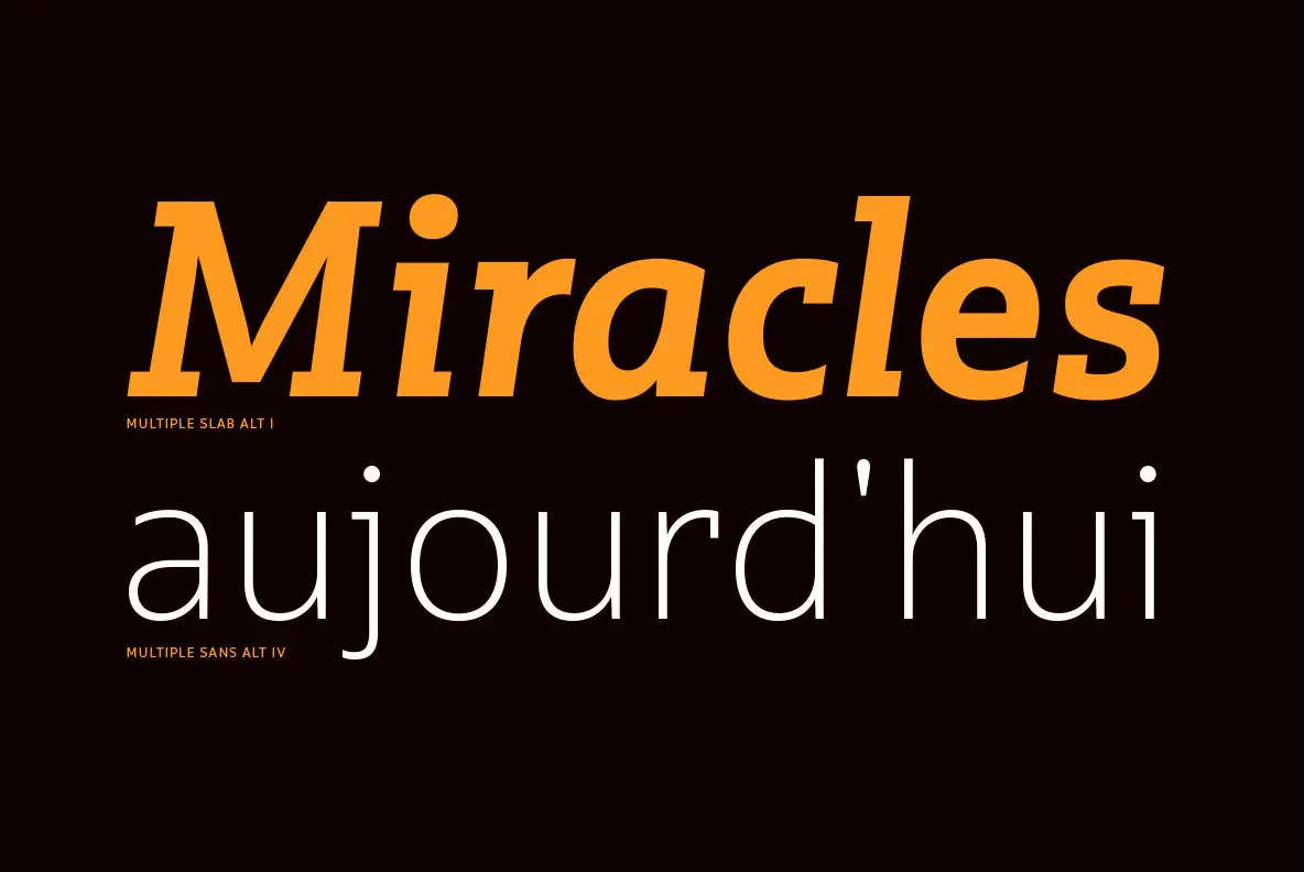 Multiple Font - YouWorkForThem