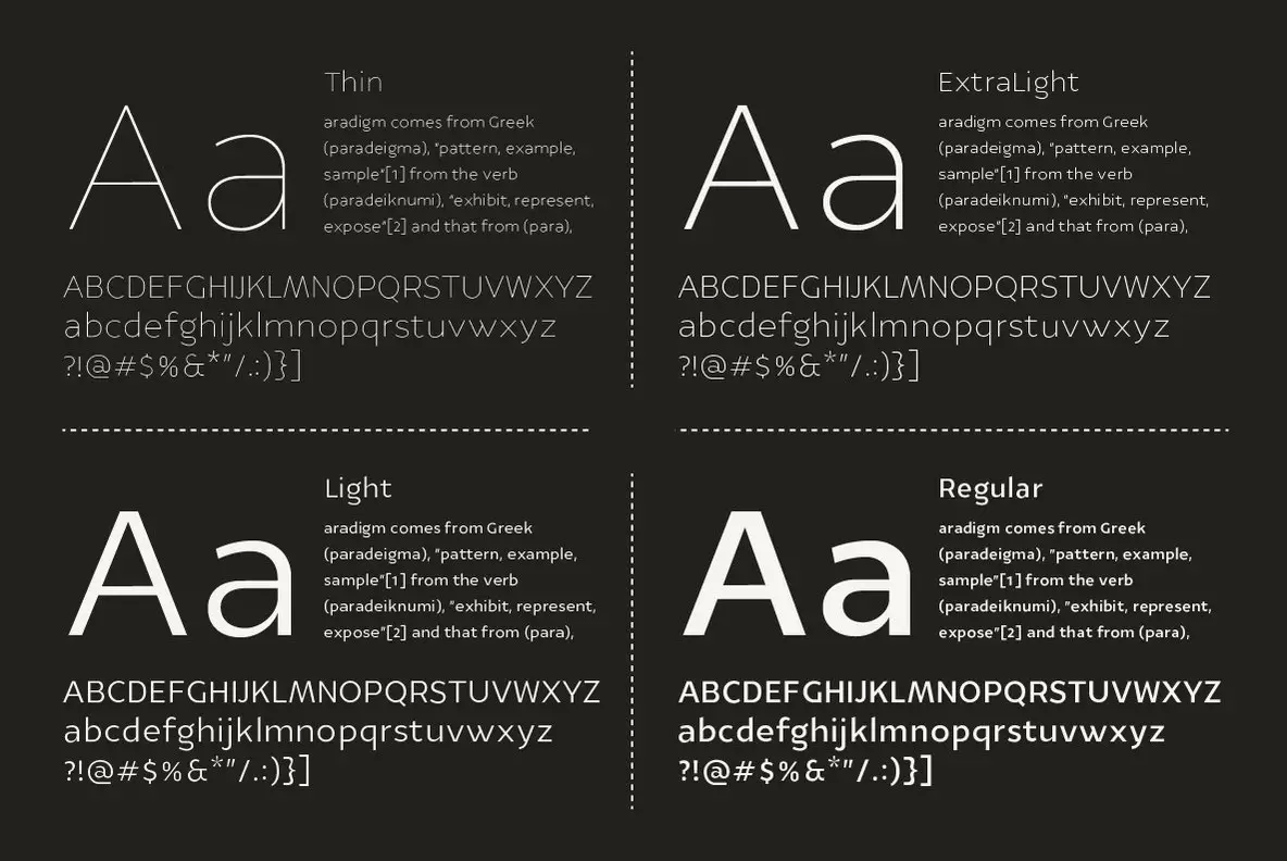 YE Paradigma Font - YouWorkForThem