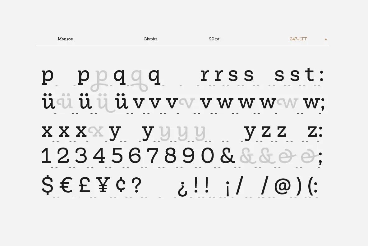 Monroe Font - YouWorkForThem