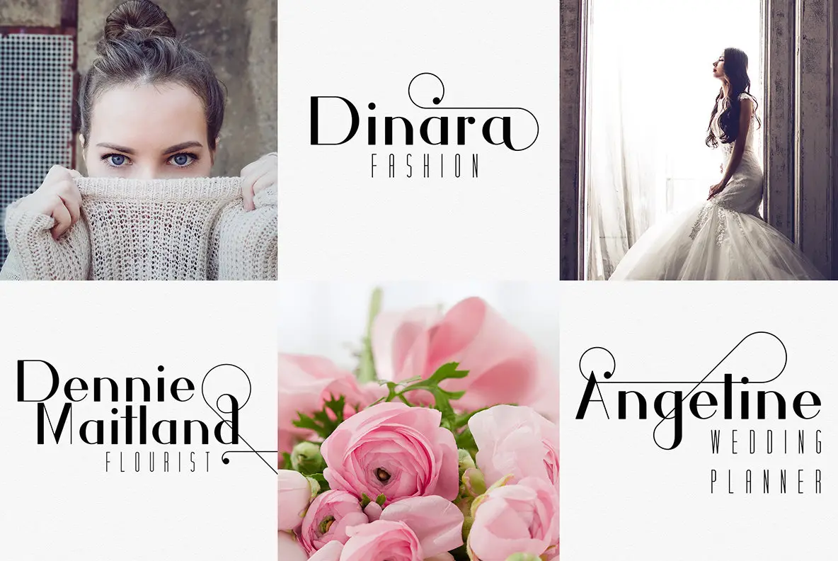 Hashtag Moderna Font Duo and Extras Font - FontPath