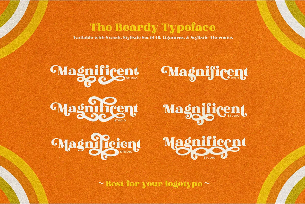The Beardy Font - YouWorkForThem