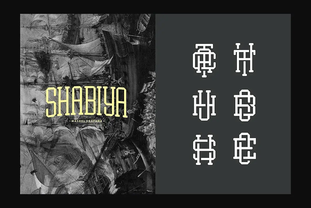 Shabiya Font - YouWorkForThem