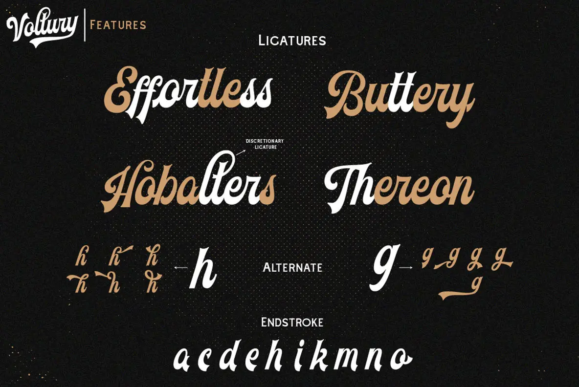 Voltury Font - YouWorkForThem